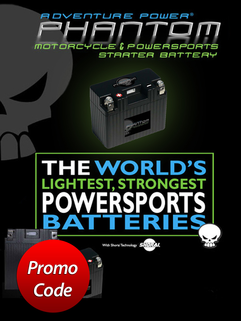 Phantom Powersports Batteries – The Worlds Lightest, Strongest ...