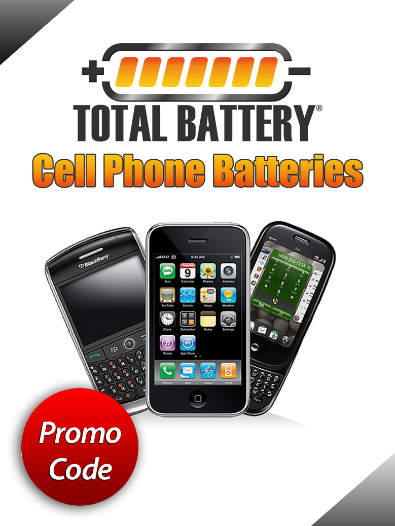 Total Battery Cell Phone Batteries – For New & Old Models! | TOTAL ...